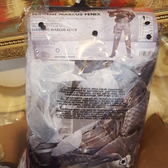 Gears of war | Other | Marcus Fenix Muscle Xxl 4852 Costume Mens | Poshmark